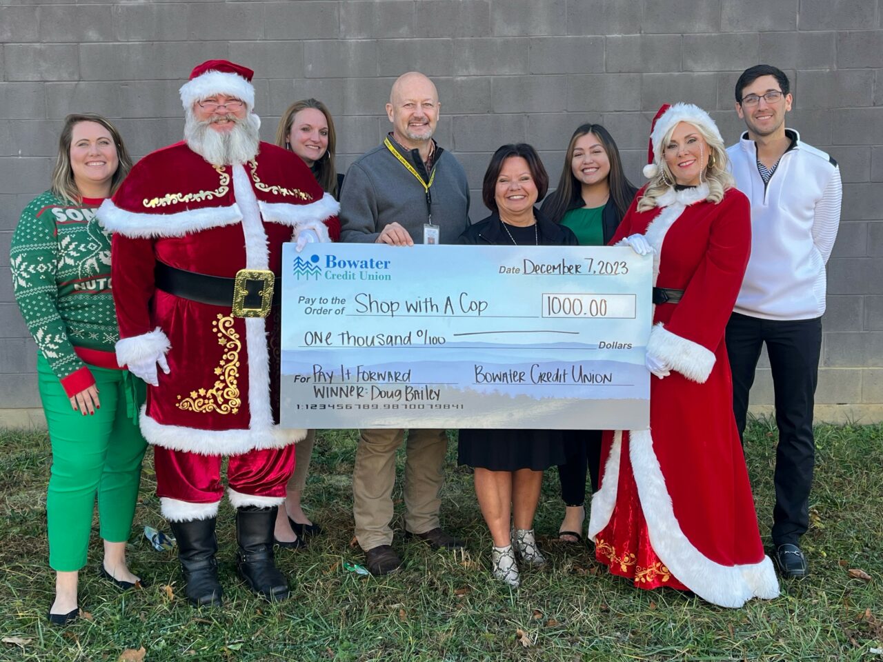 Bowater Credit Union Donates $1,000 to McMinn County Sheriff Department ...